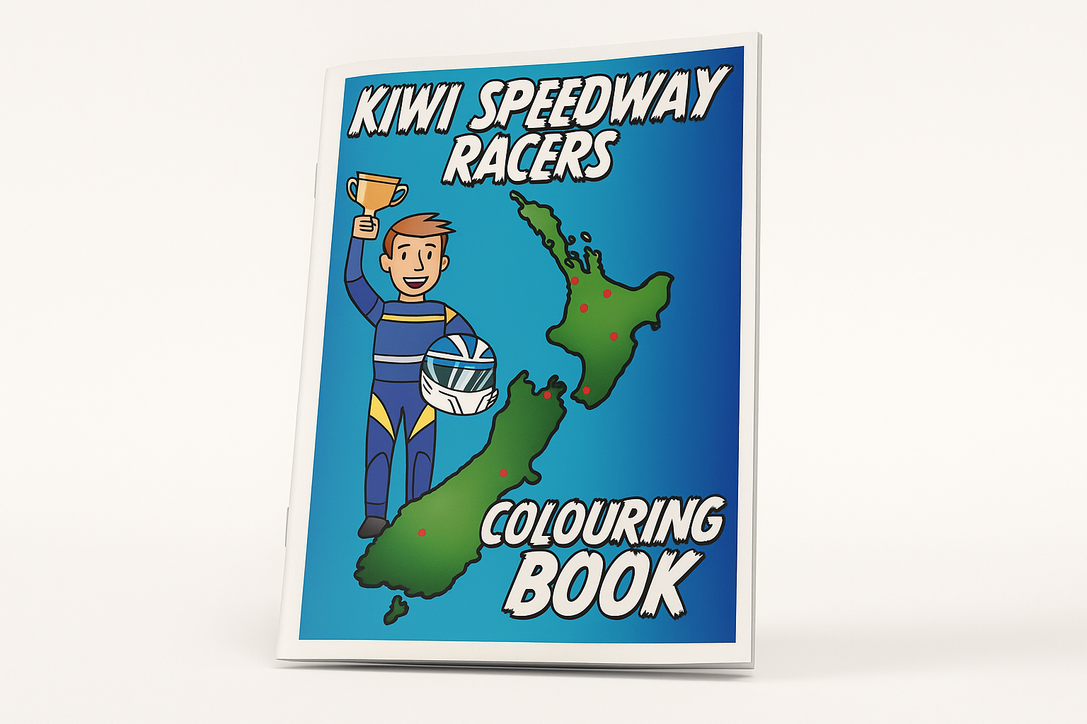 Kiwi Speedway Racers Colouring Book
